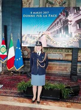 Agrigento, l'ispettore Maria Volpe al Quirinale: donna per la pace ...