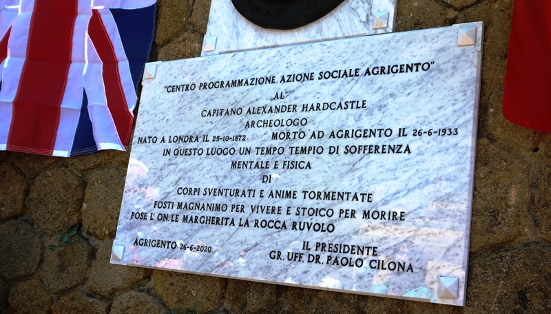 Agrigento, ricordato il mecenate Alexander Hardcastle ...