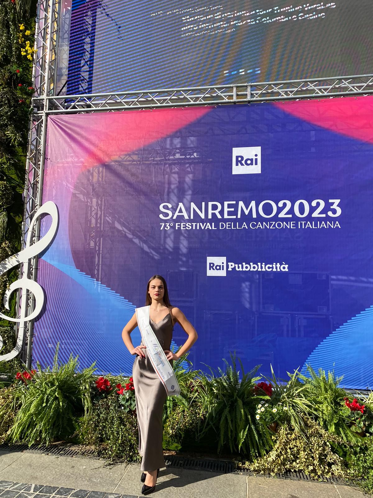 Da Bivona a Sanremo. Ginevra Militello al gran galà delle miss ...