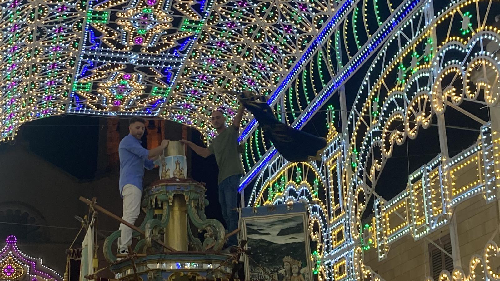 Maria SS. del Monte a Racalmuto, la pigliata di lu ciliu dei burgisi ...