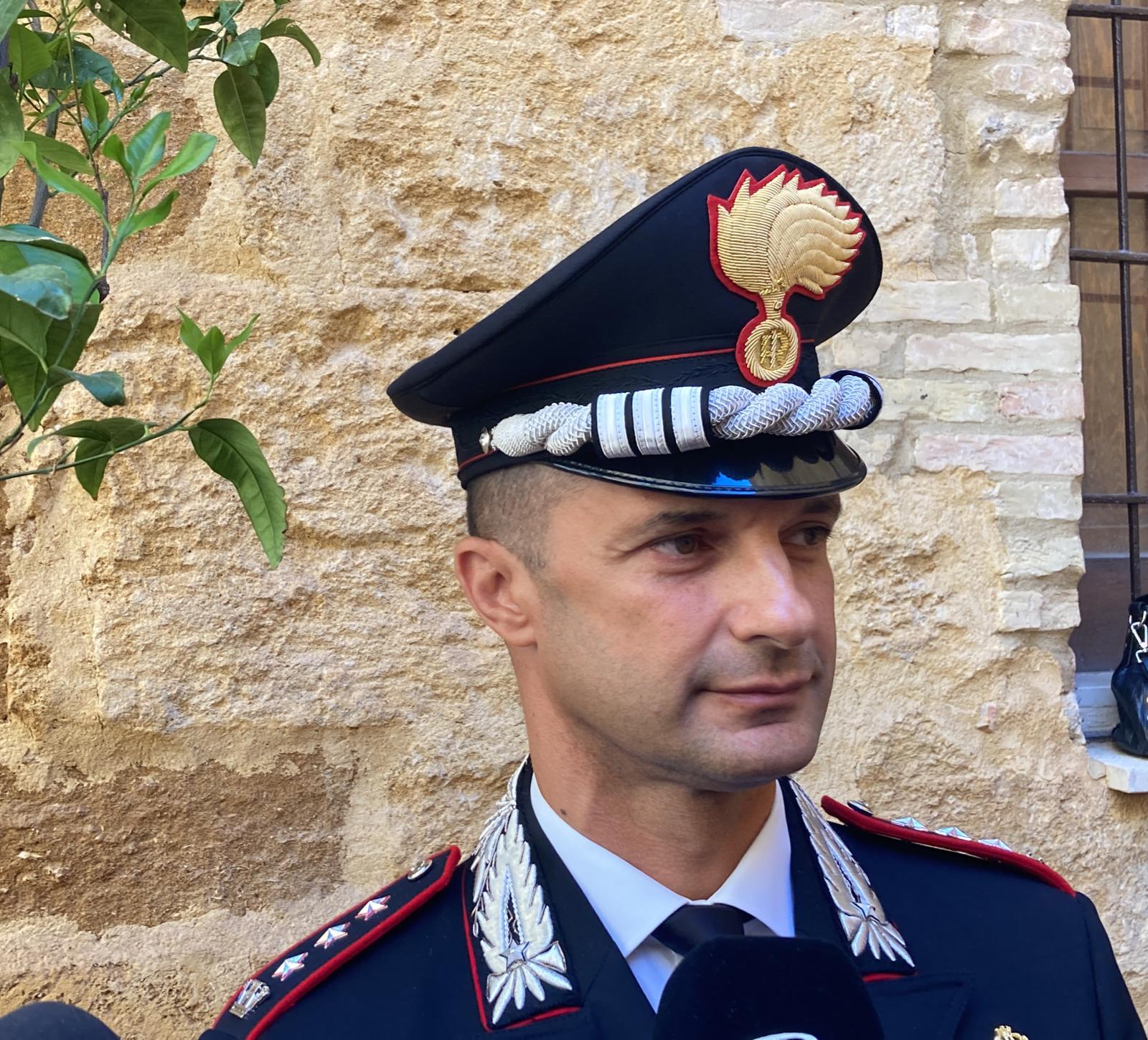 Agrigento, il colonnello De Tullio si presenta alla città: "Onorato di ...