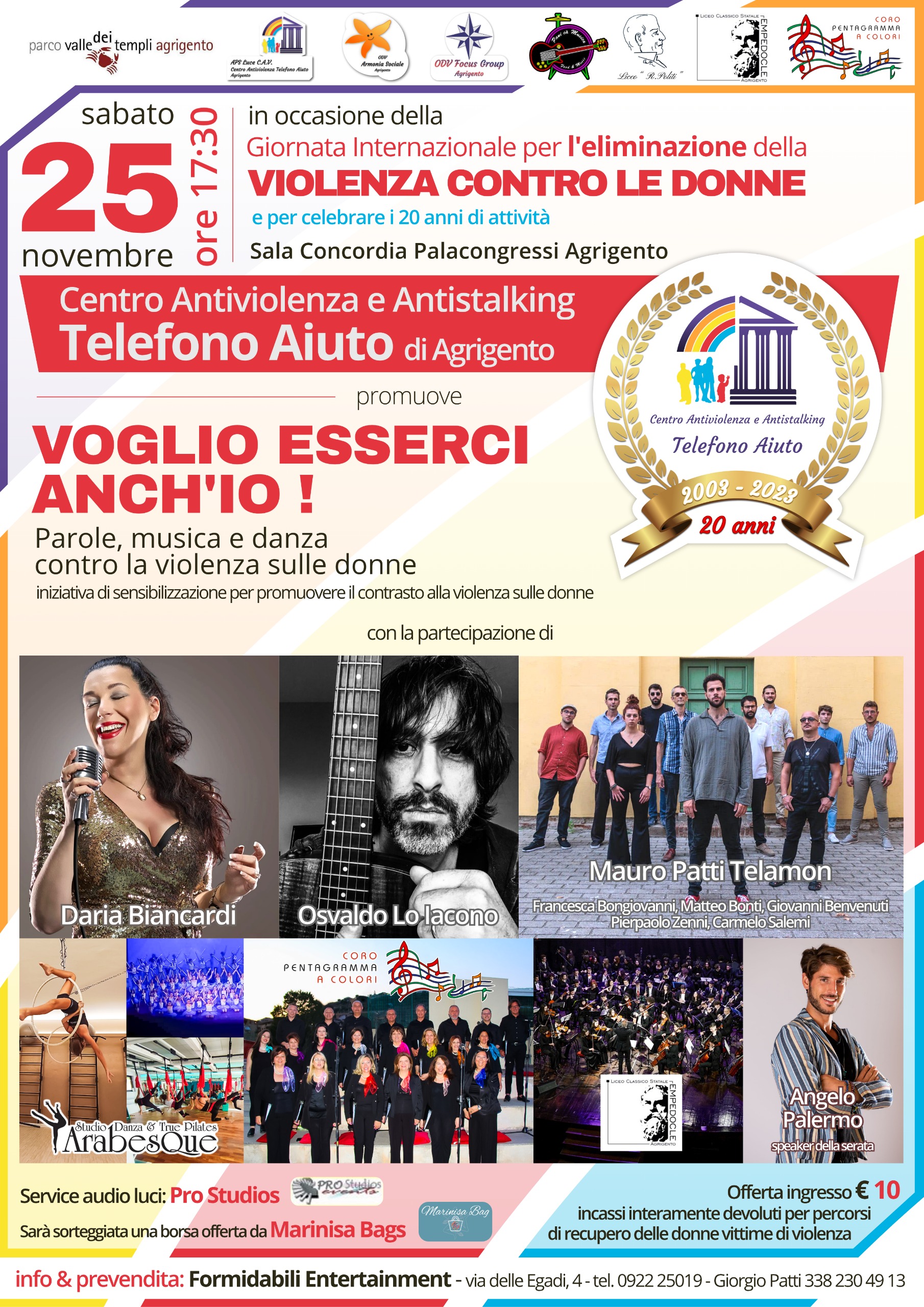 “Voglio Esserci Anch’io”, l'evento per di no alla violenza sulle donne ...