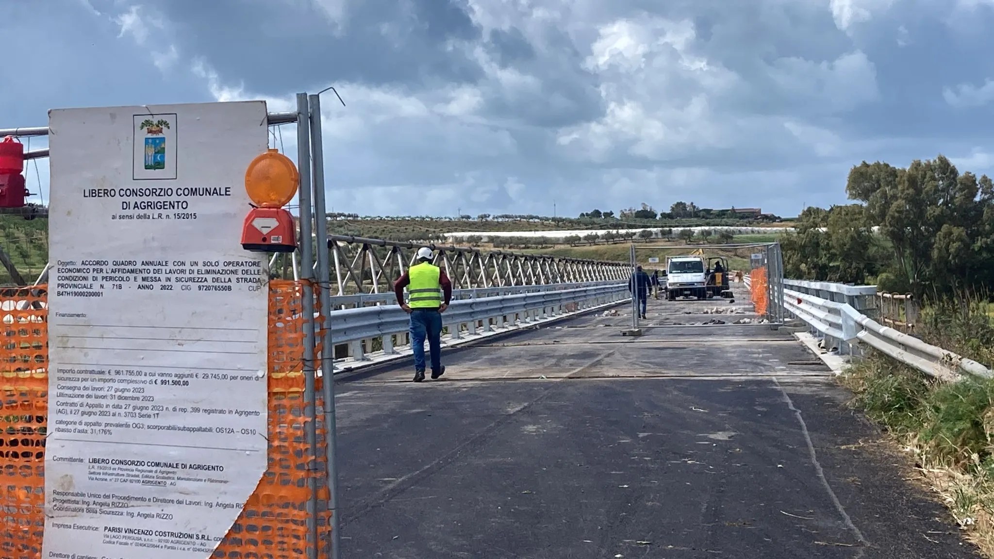 Agrigento, riaperta la strada provinciale 71 Misita – Zingarello ...