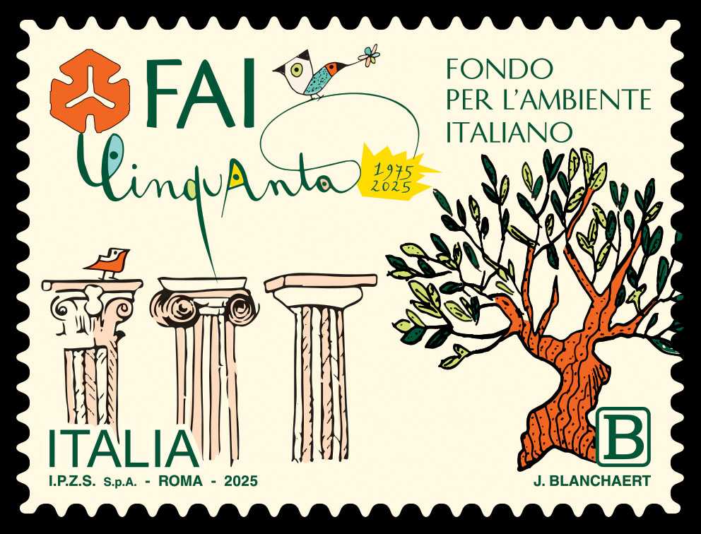 Un francobollo speciale per i 50 anni del FAI con un omaggio ad ...