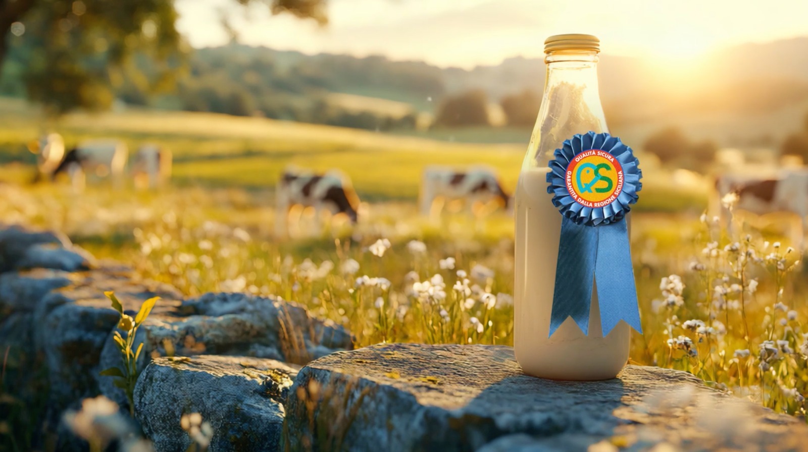 Dal campo alla tavola, con il marchio “QS” il latte siciliano è davvero di Qualità Sicura ...