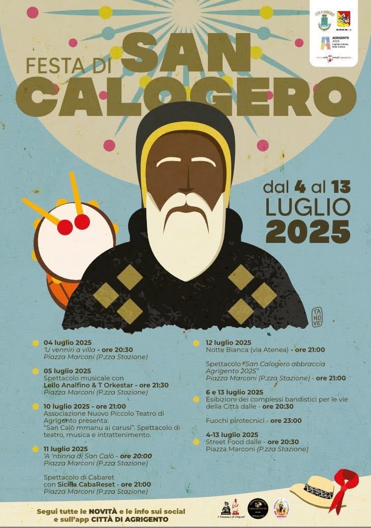 Agrigento in festa per San Calogero: tradizione e tante iniziative ...