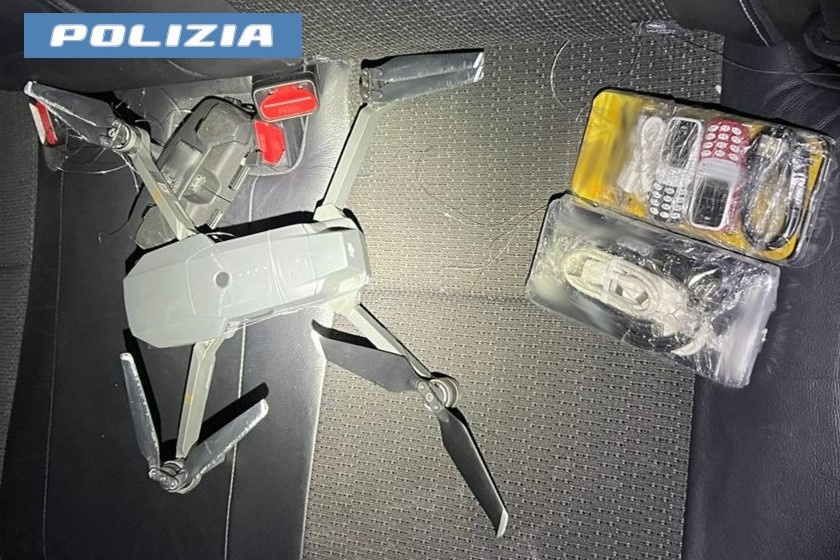 Tentano di introdurre cellulari in carcere con un drone, 3 denunce - GrandangoloAgrigento