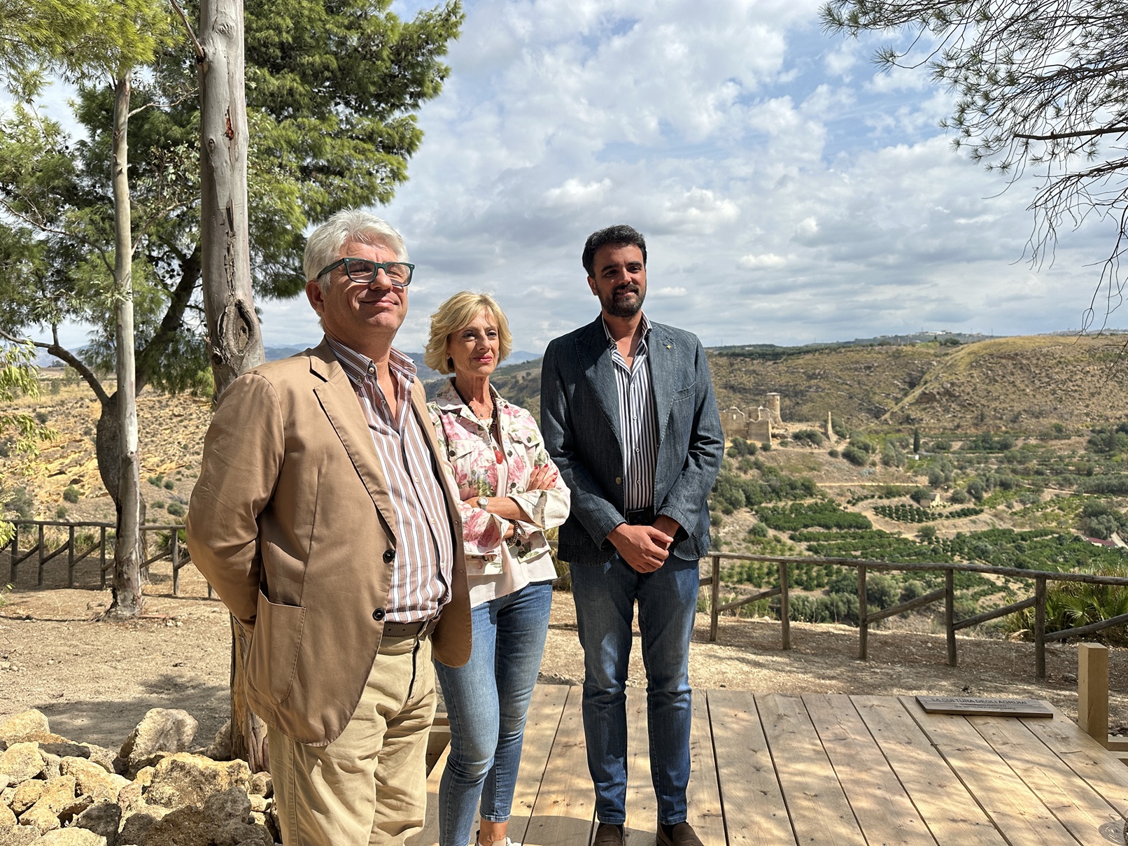 Inaugurato tra Ribera e Caltabellotta il Giardino della Pace, tra i ...